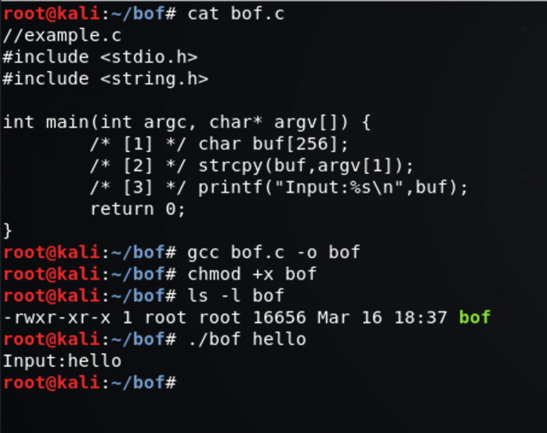 Getting Started With Gdb On Linux X64 Buffer Overflows 